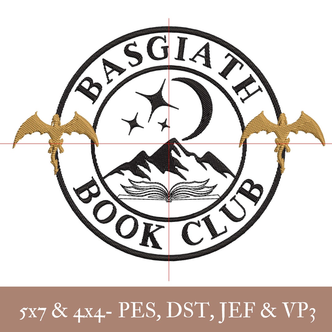 Fourth Wing Inspired Machine Embroidery Design File 5x7 & 4x4 PES DST ...