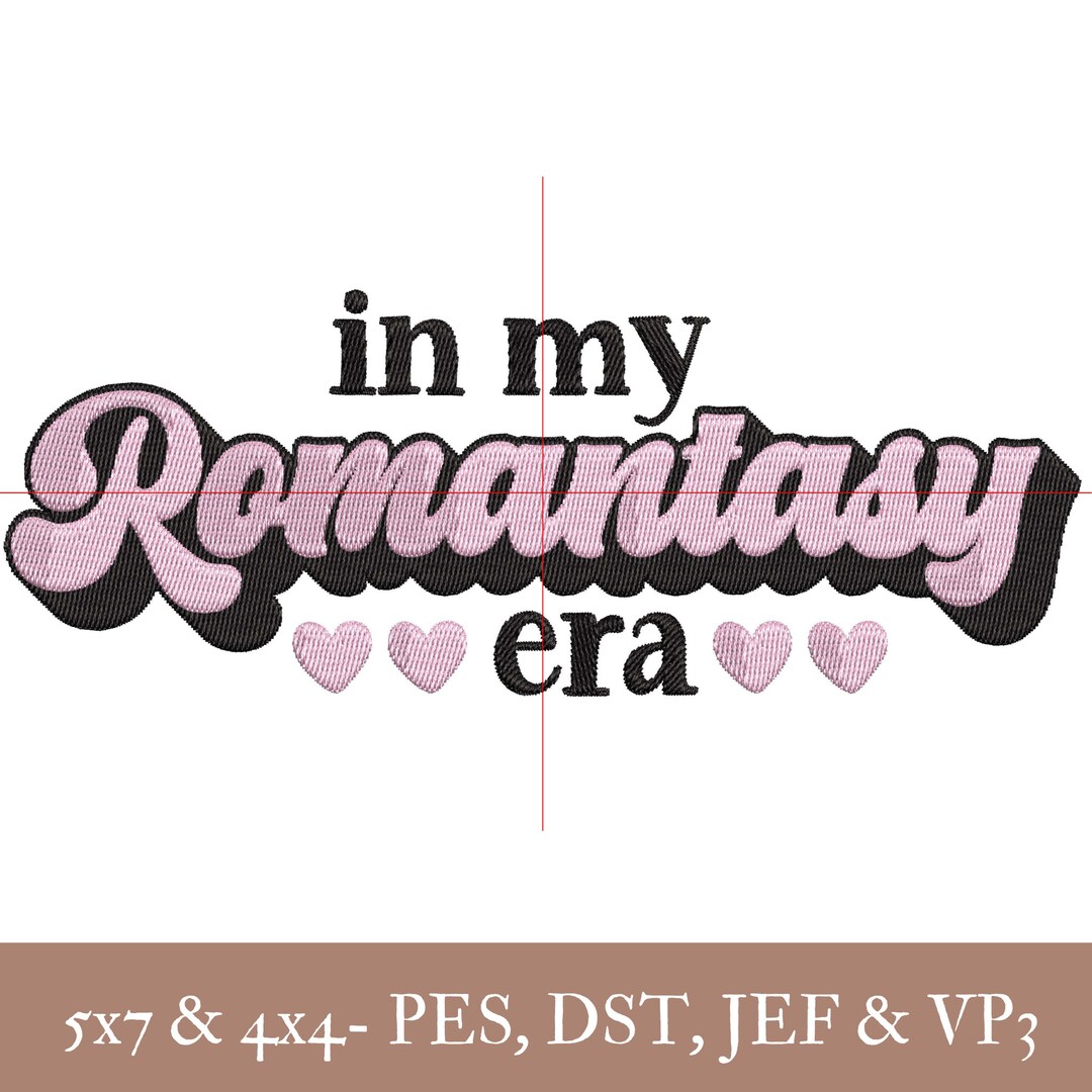 In My Romantasy Era Machine Embroidery Design File 5x7 & - Etsy