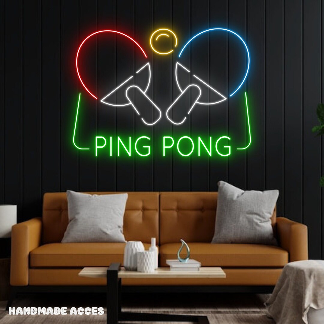 Ping Pong Neon Sign Table Tennis Racket Led Light Table - Etsy Ping Pong Neon Sign Table Tennis Racket Led Light Table - Etsy
