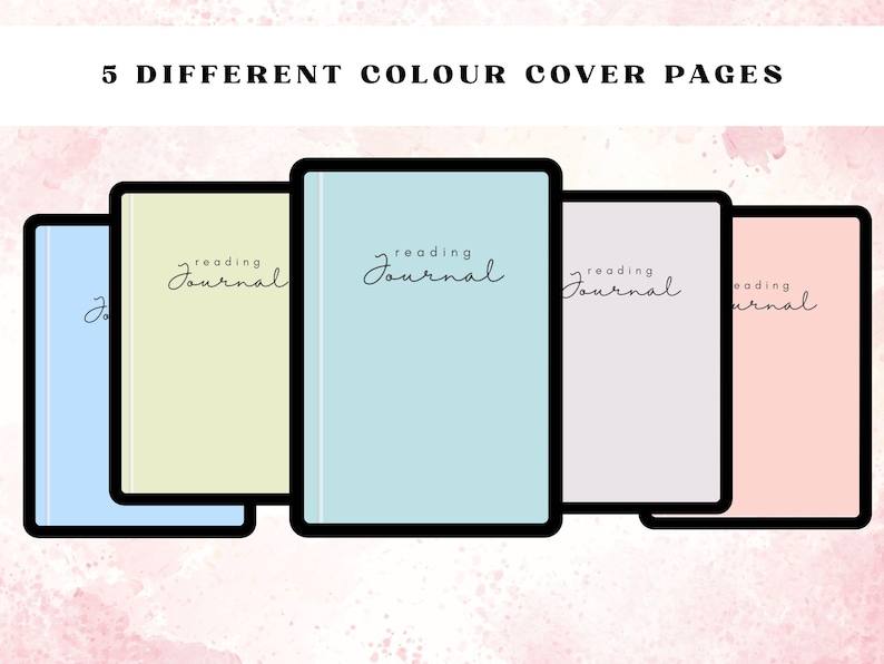 200 Mini Book Review Tracker | Digital Reading Journal (PDF) - Etsy