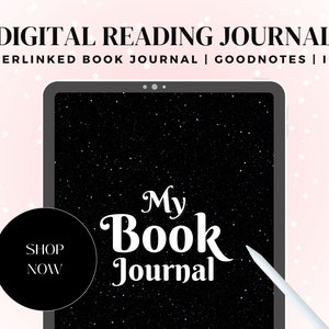 Digital Reading Journal | Interactive Book Tracker | Digital Reading ...