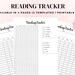 Printable Reading Tracker: Daily Book Log, Yearly Goal (PDF) - Etsy
