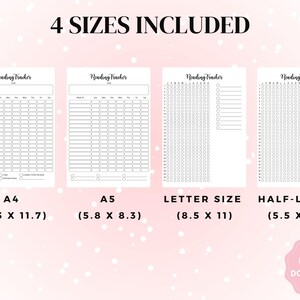 Printable Reading Tracker: Daily Book Log, Yearly Goal (PDF) - Etsy