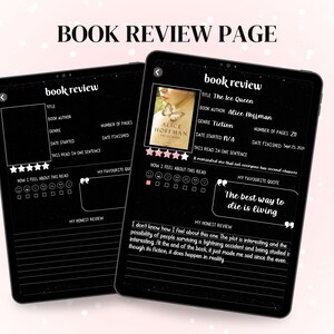 Digital Reading Journal | Interactive Book Tracker | Digital Reading ...