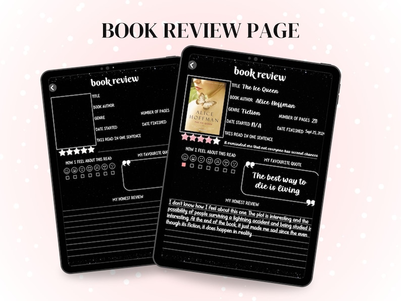 Digital Reading Journal | Interactive Book Tracker | Digital Reading ...