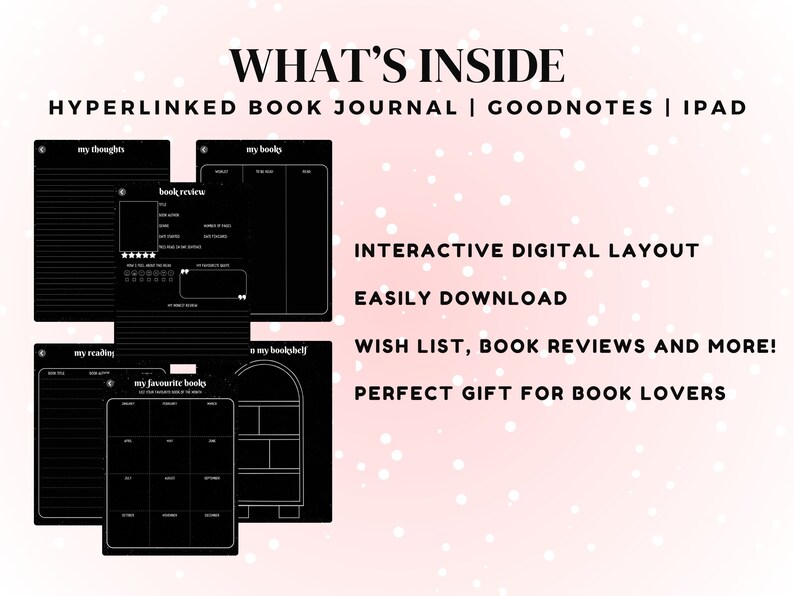 Digital Reading Journal | Interactive Book Tracker | Digital Reading ...