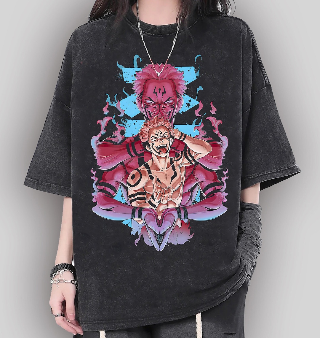 Ryomen Sukuna Shirt Sukuna Stare Shirt Sweatshirt Hoodie - Etsy