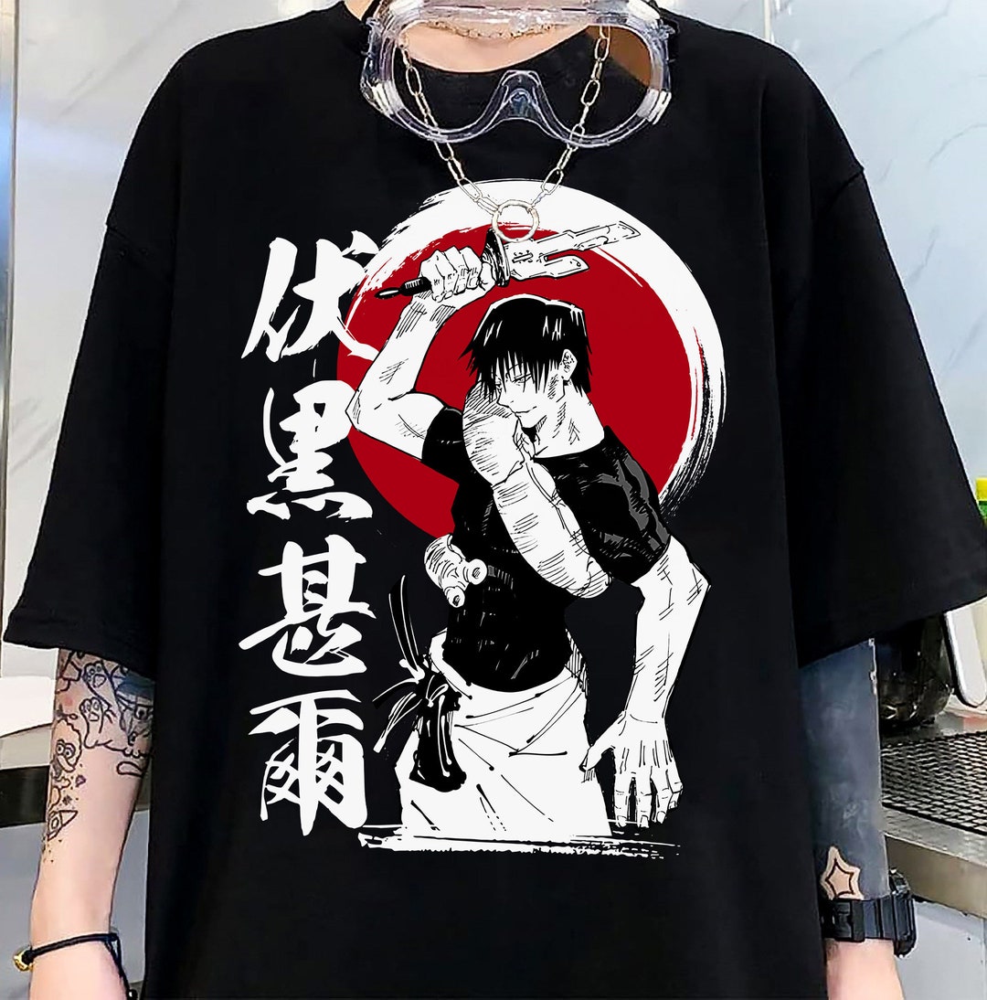 Toji Fushiguro Shirt Toji Shirt Sweatshirt Hoodie Anime - Etsy