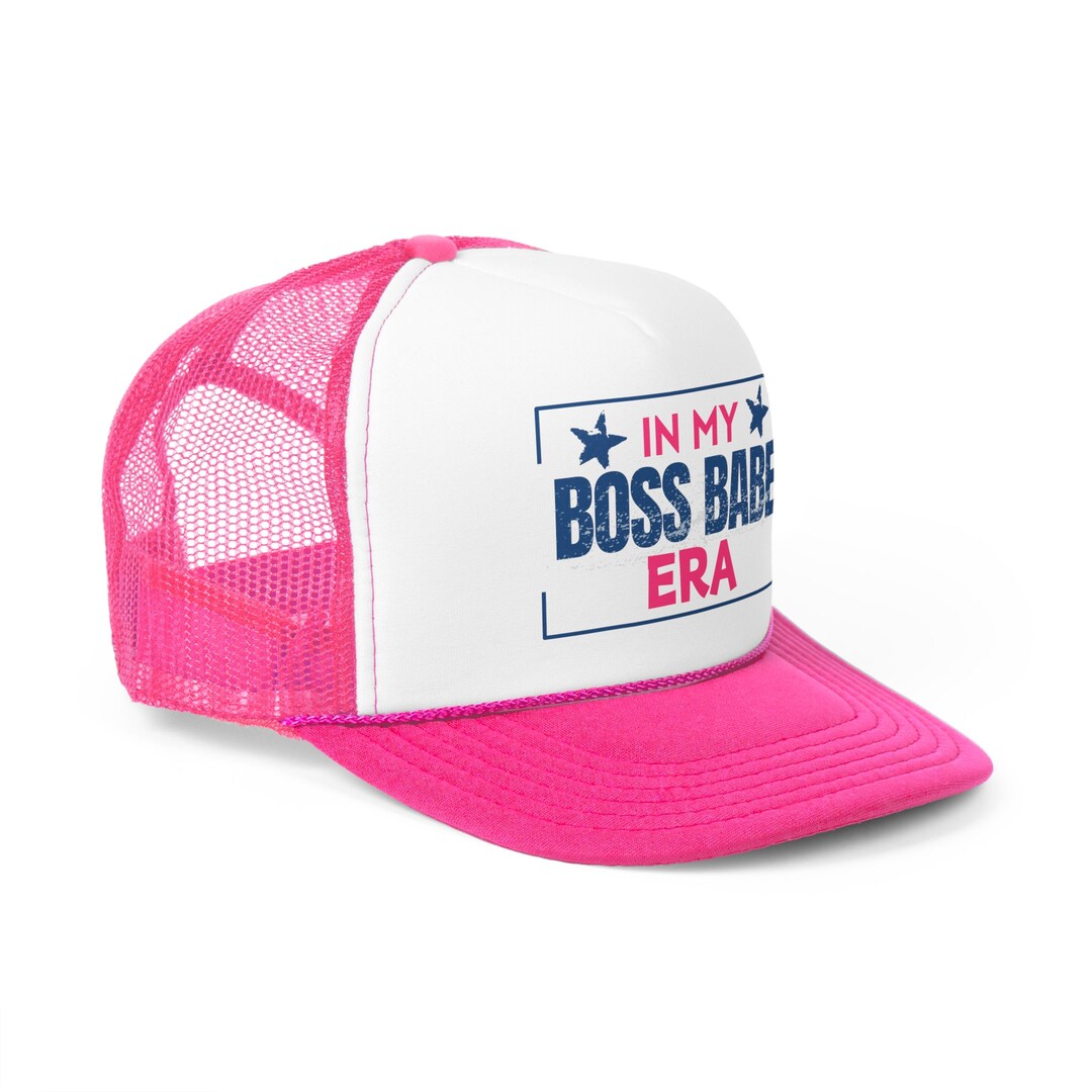 V2 in My BOSS BABE Era Trucker Caps - Etsy