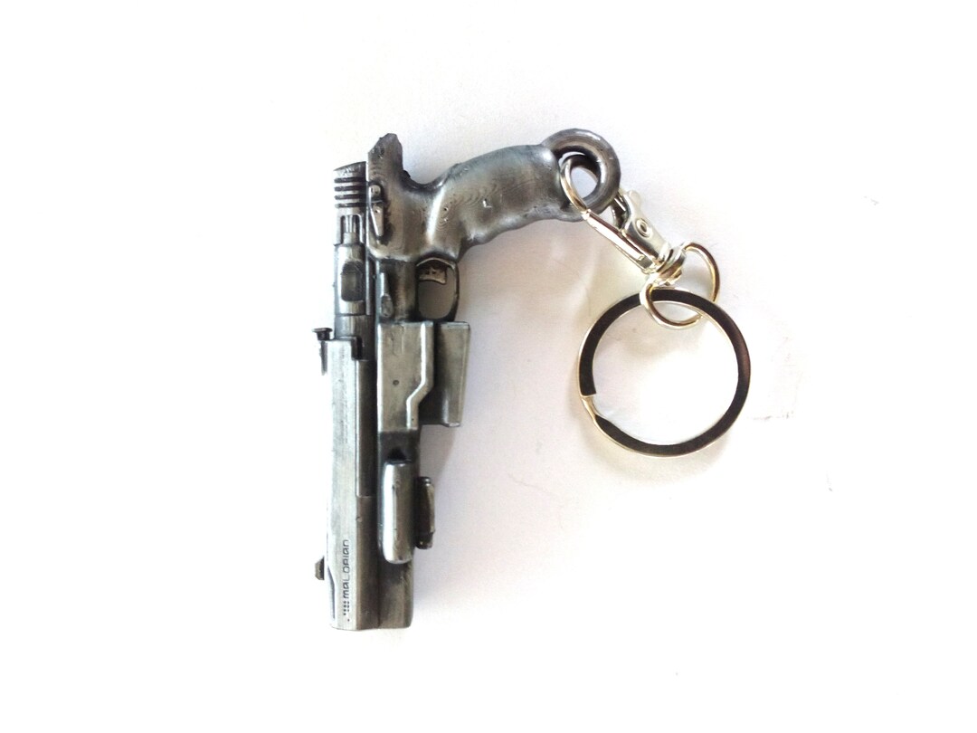 Cyberpunk Johnny Silverhand Malorian Arms Keychain - Etsy