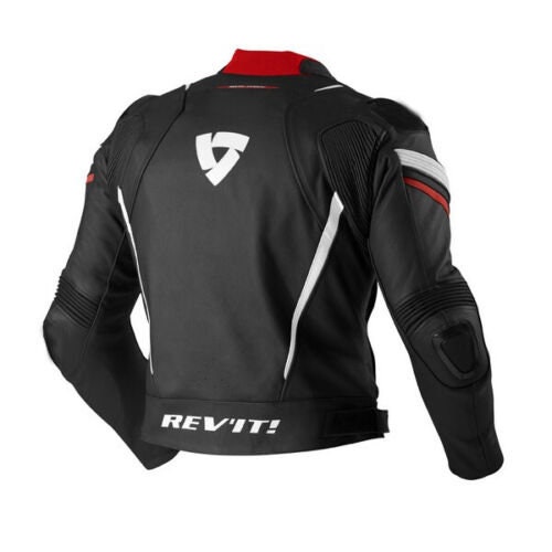 Revit Stellar Men Motorbike Leather Racing Jacket Street Biker - Etsy