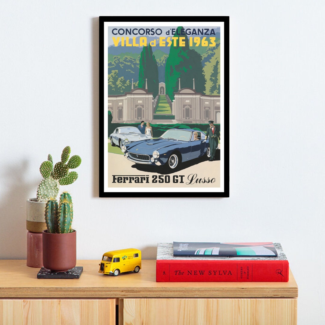 Ferrari 250 GI Advertisement Poster - Etsy