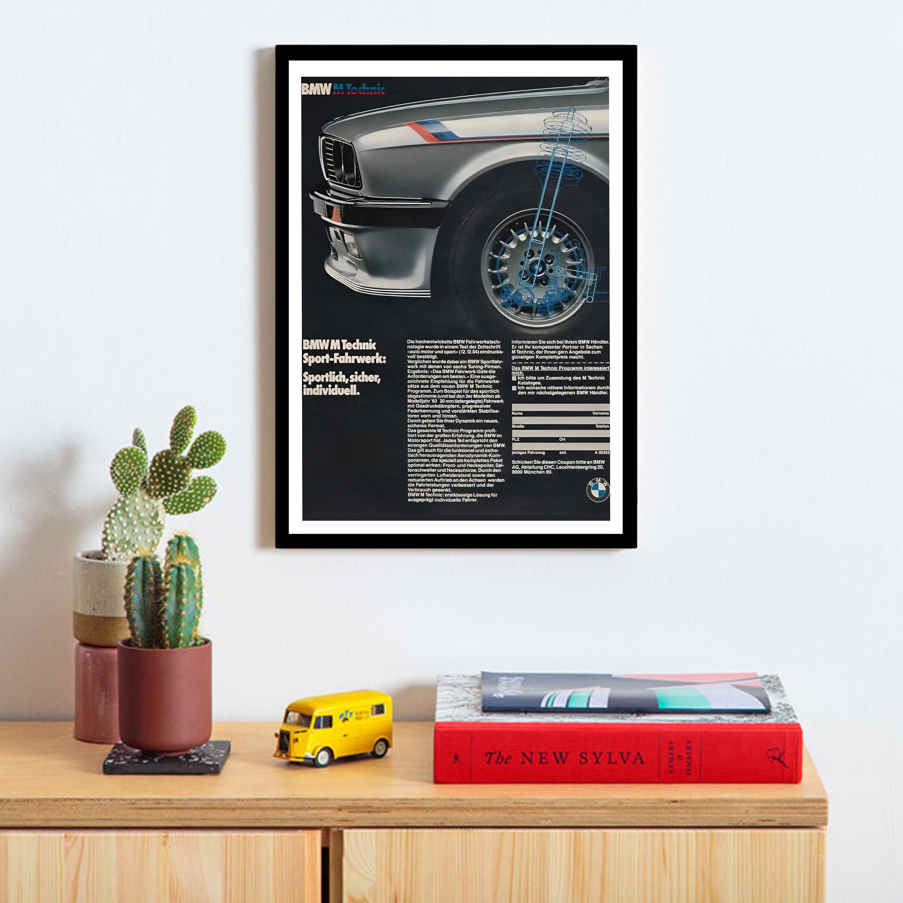 BMW E30 M3 Vintage Poster Print - Etsy