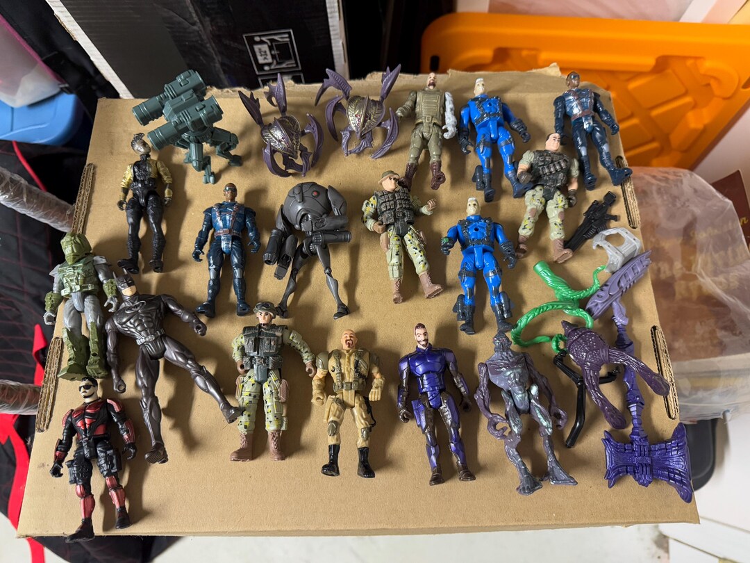 4 Inch 5 Point Soldiers Loose Lot Army Builder Cheap - Etsy