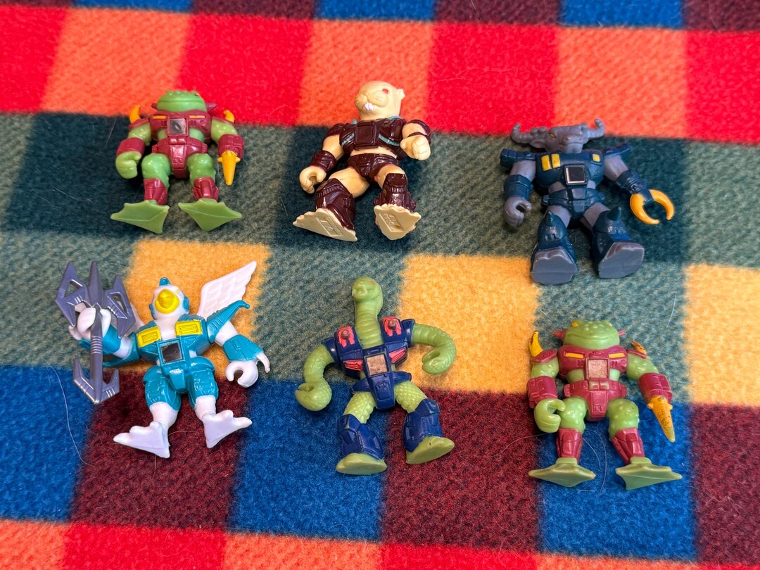 Battle Beasts Colonel Bird, Triple Threat Shake , Horny Toad Twins ...
