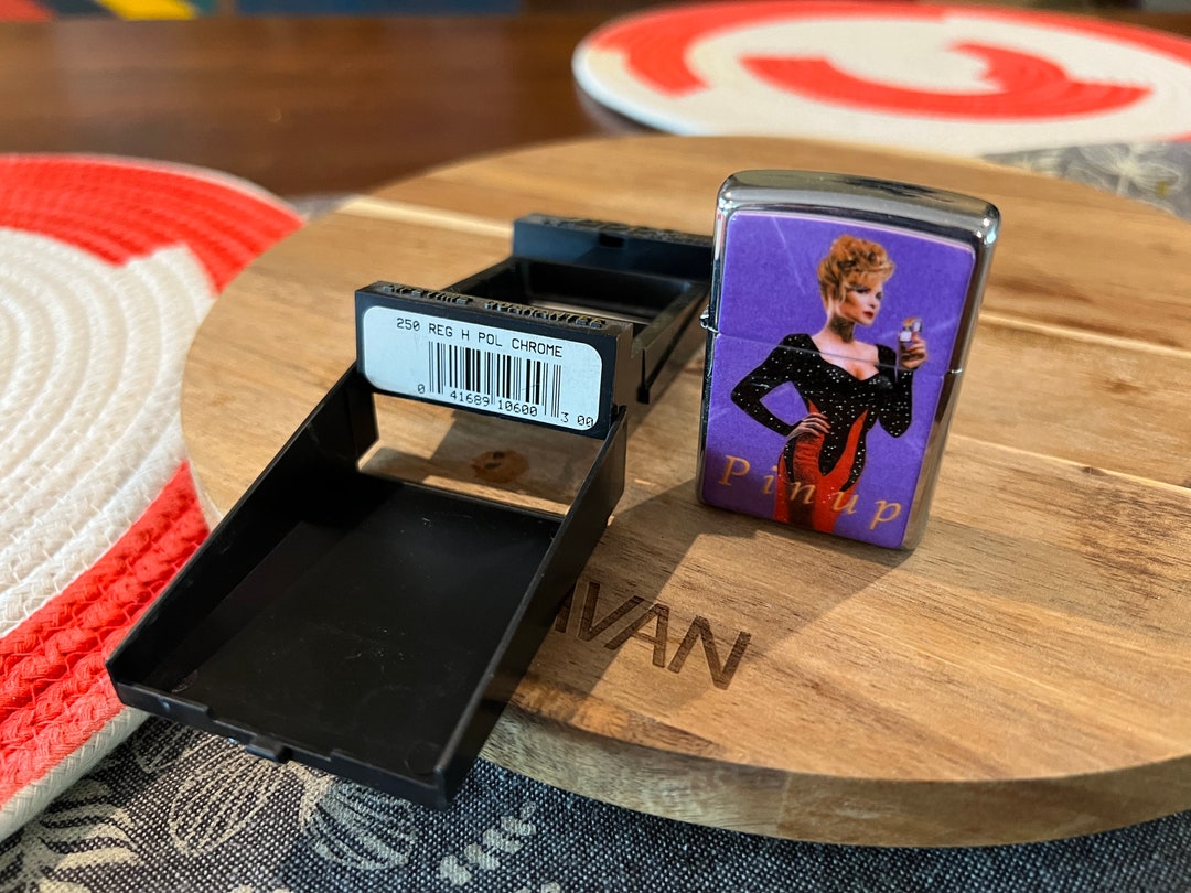 Zippo Pin Up Themed Lighter Etsy