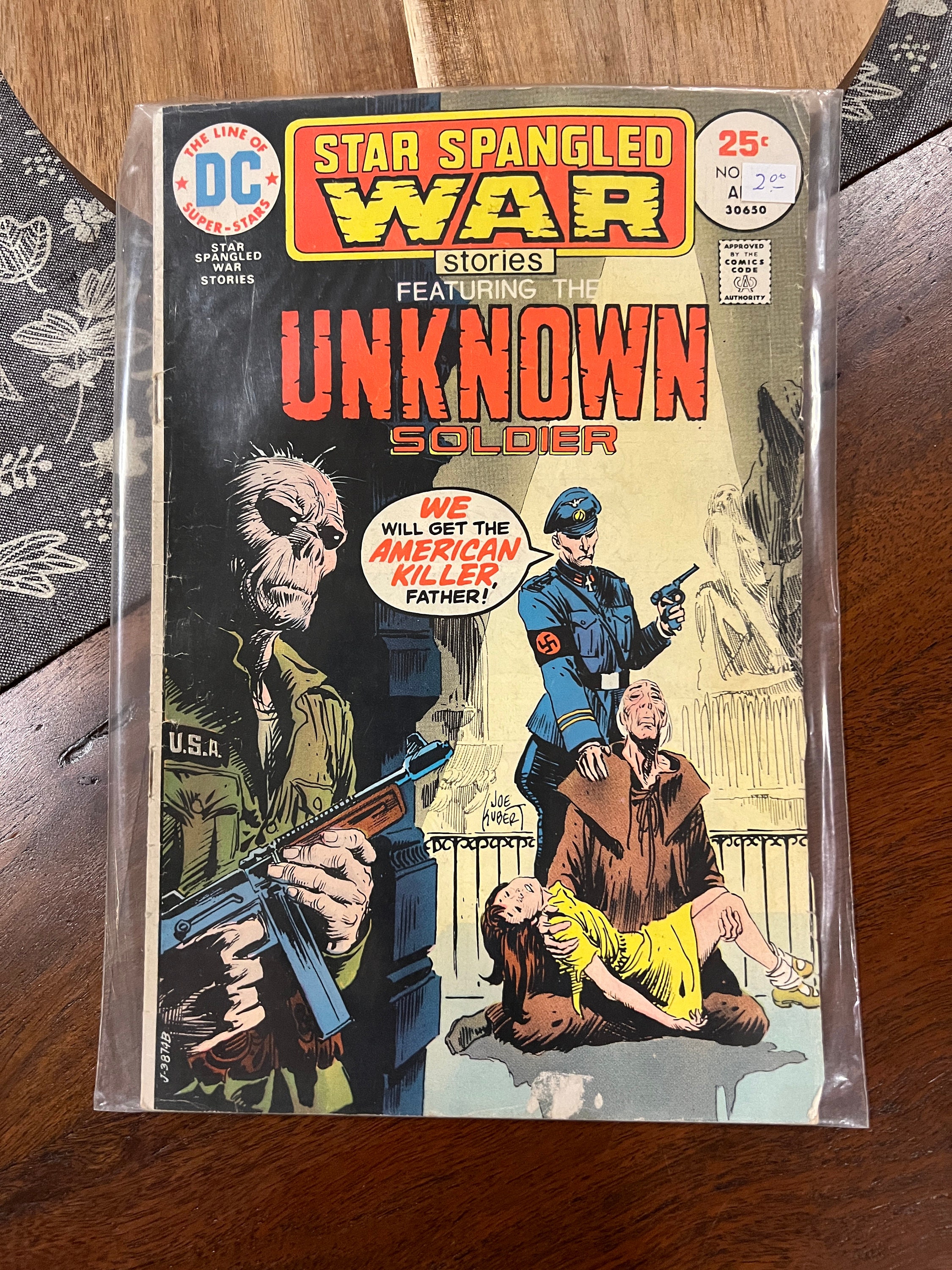 DC WW2 Comics Fighting Forces Featuring the Losers, the Unknown Soldier ...