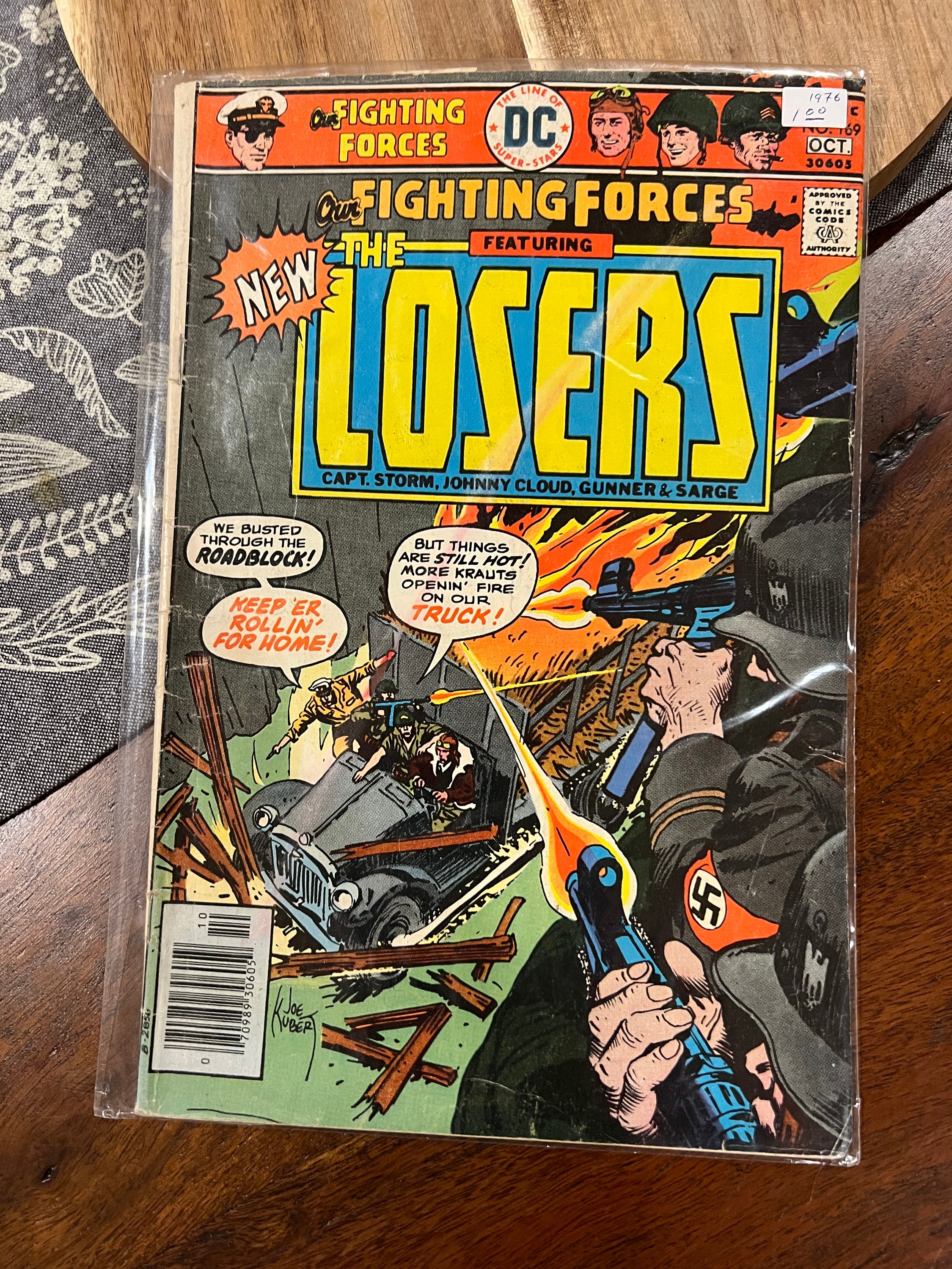 DC WW2 Comics Fighting Forces Featuring the Losers, the Unknown Soldier ...