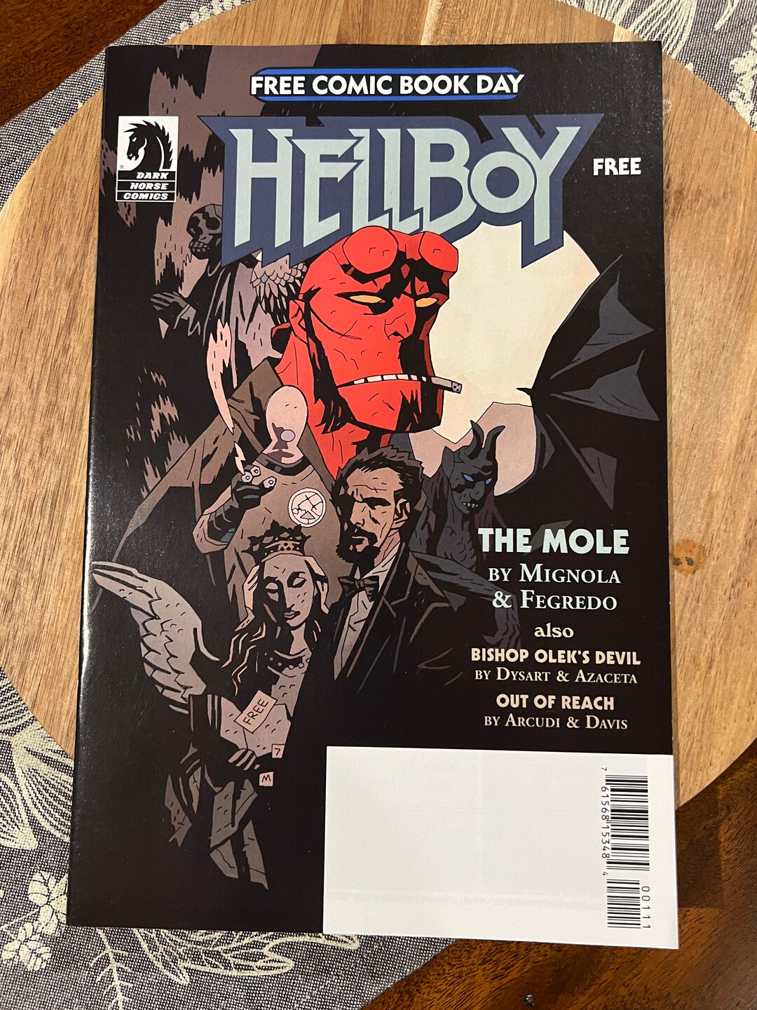 Hellboy: the Mole Free Comic Book Day Exclusive Dark Horse - Etsy