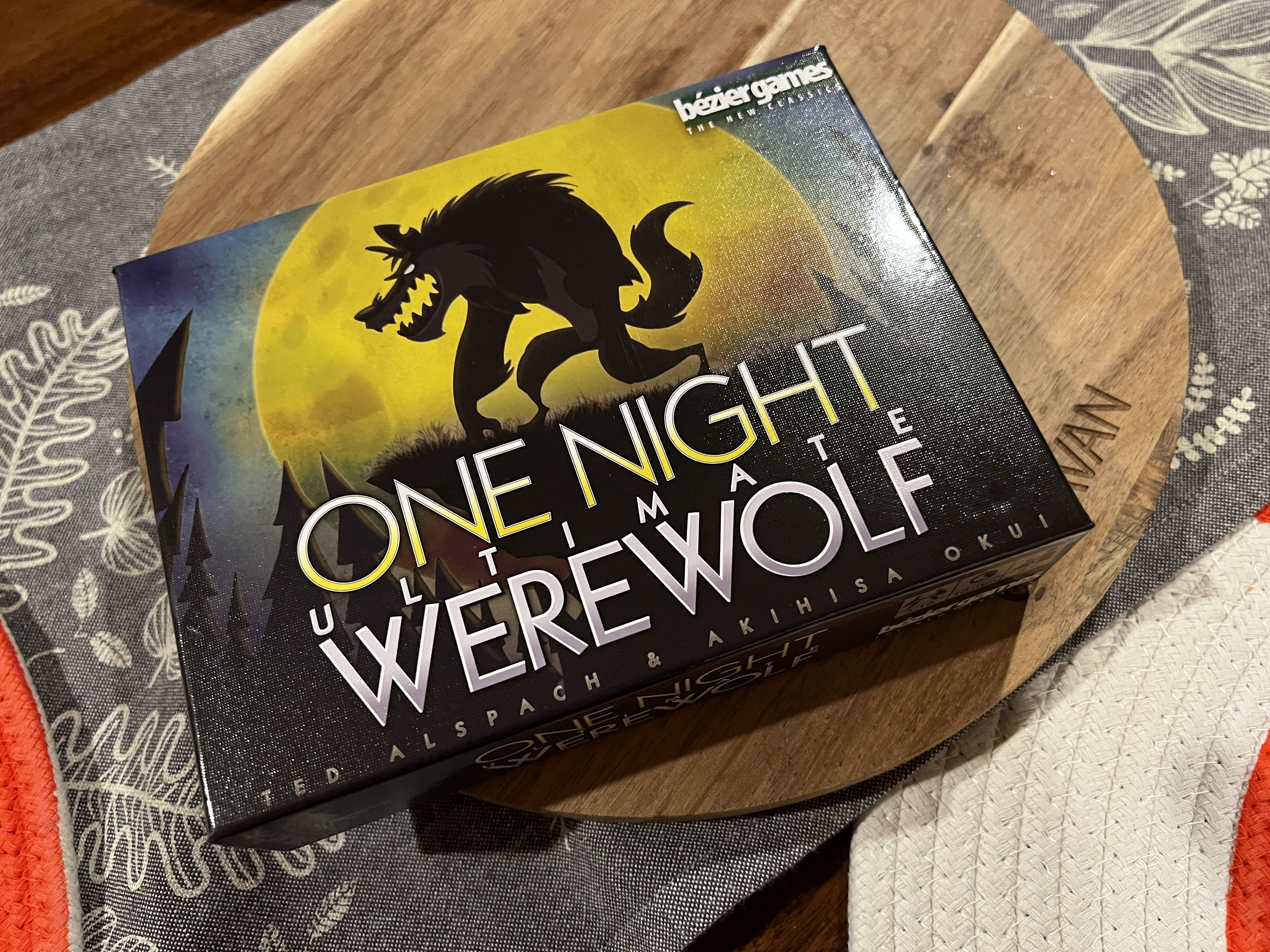 One Night Ultimate Werewolf Card Game Loose and Complete - Etsy