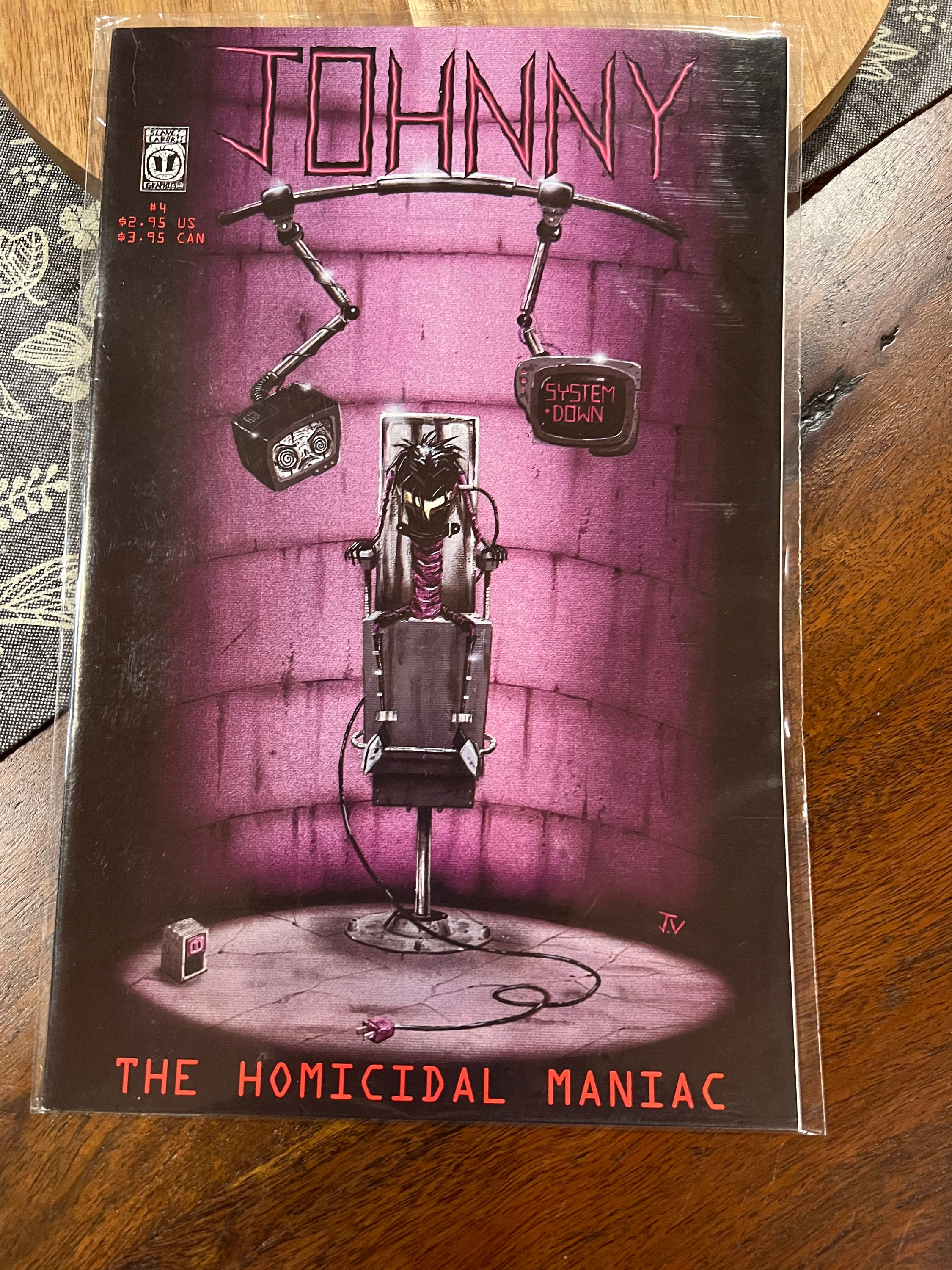 Johnny The Homicidal Maniac Cover