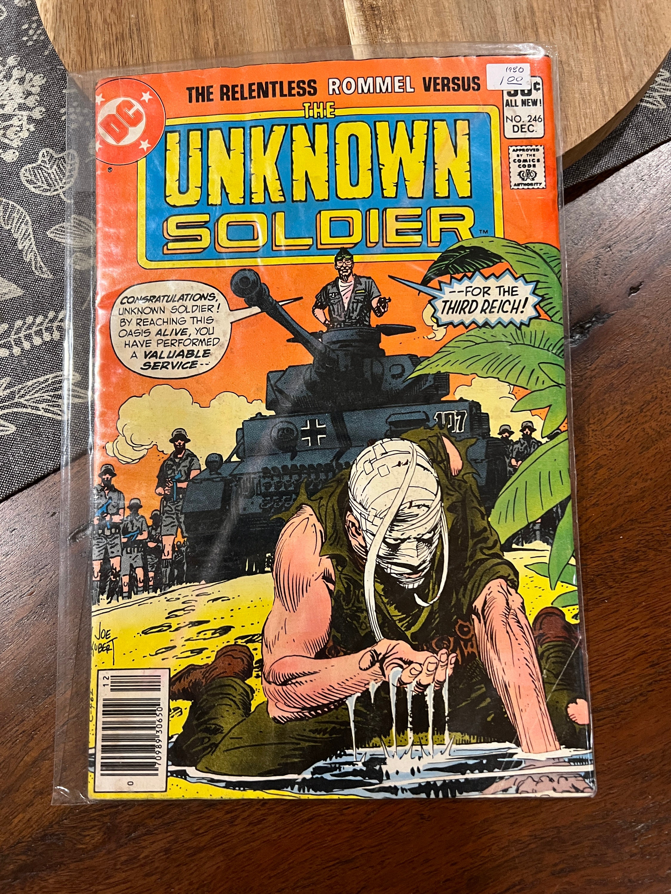 DC WW2 Comics Fighting Forces Featuring the Losers, the Unknown Soldier ...