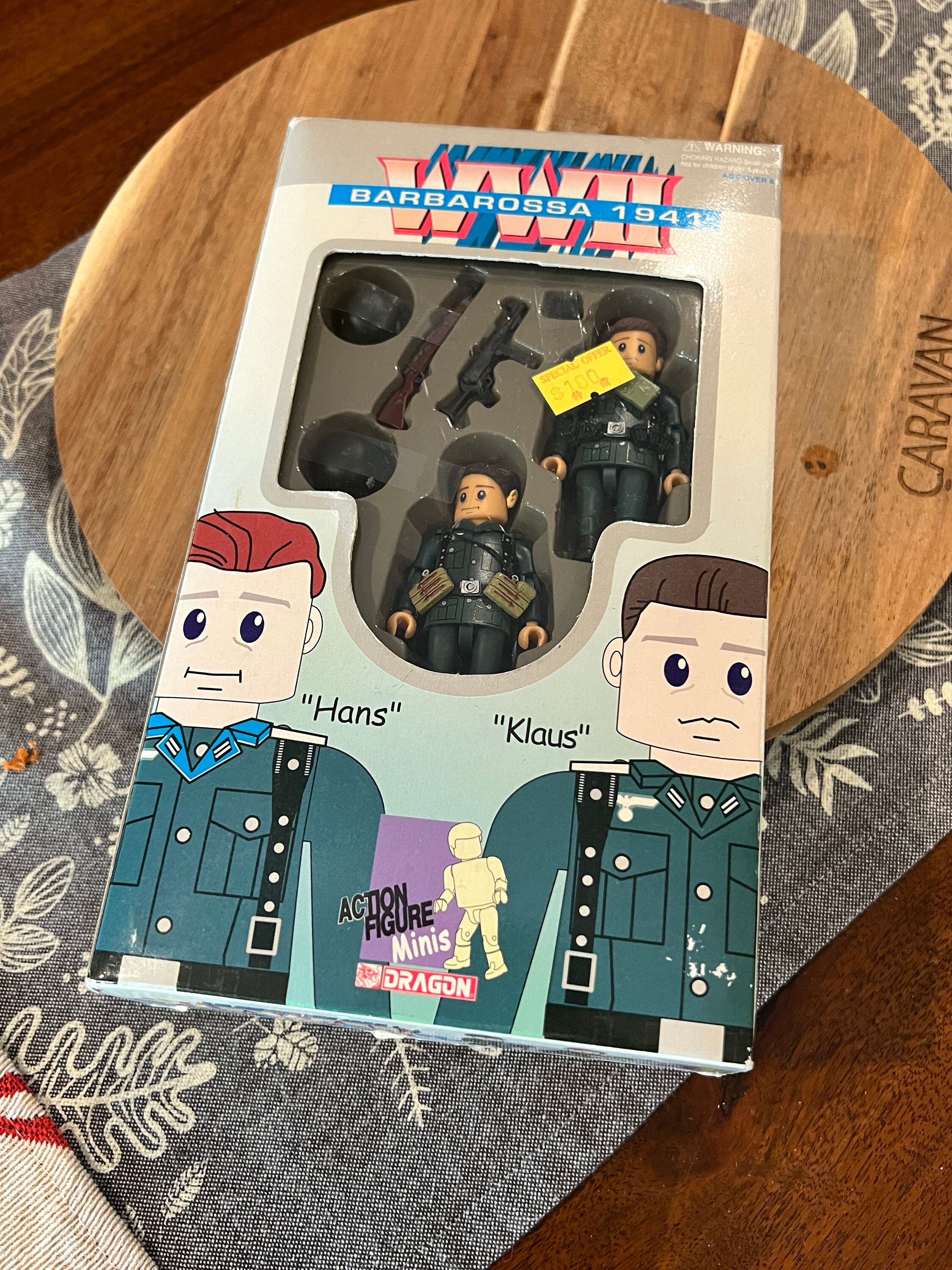 WW2 Barbarossa 1941 Hans Klaus Dragon Action Figure Minis NIB - Etsy