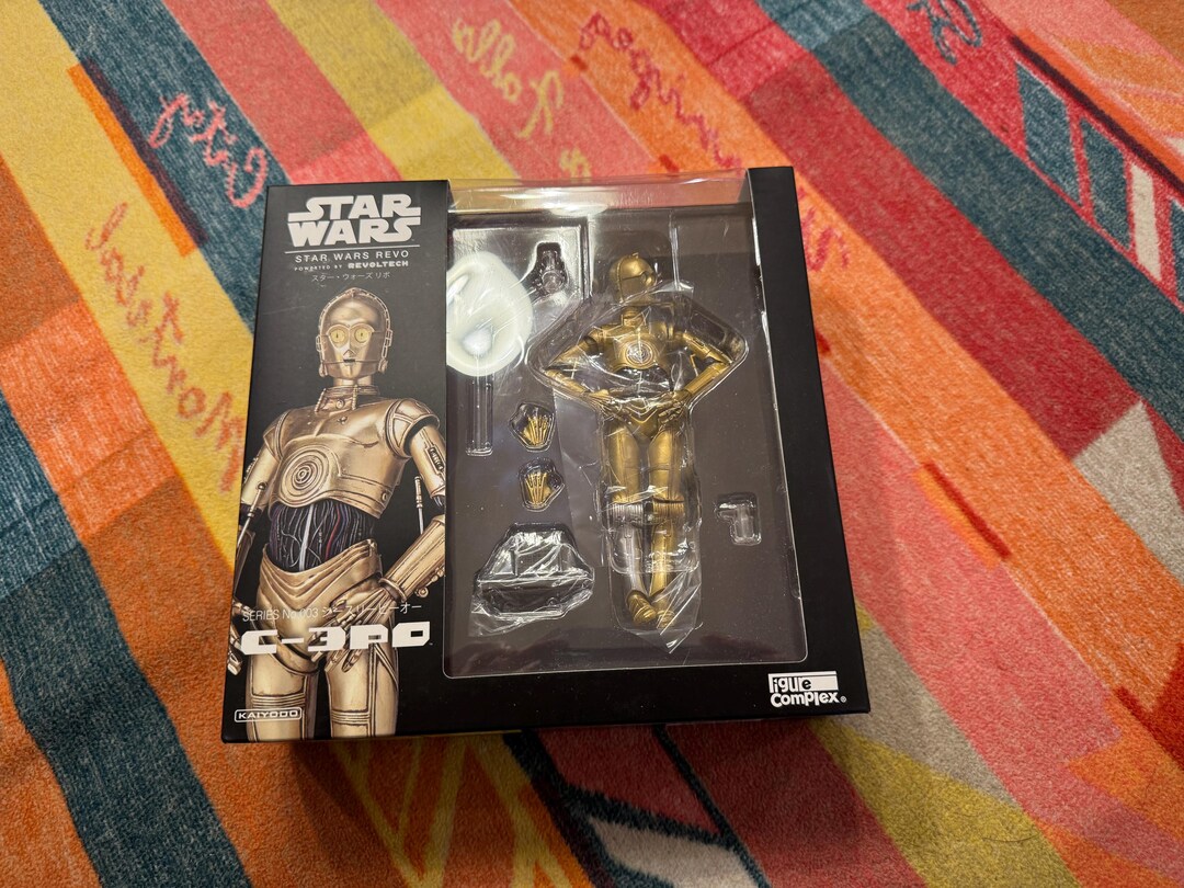 Revoltech Star Wars Revo C-3PO NIB With Mouse Droid - Etsy