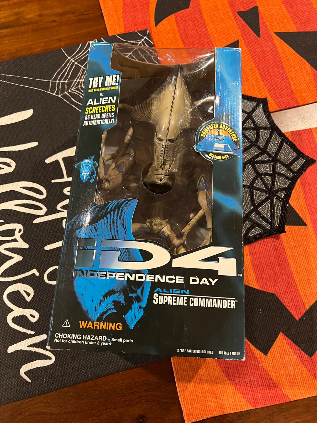 ID4 Independence Day Alien Supreme Commander Trendmaster 1996 NIB - Etsy