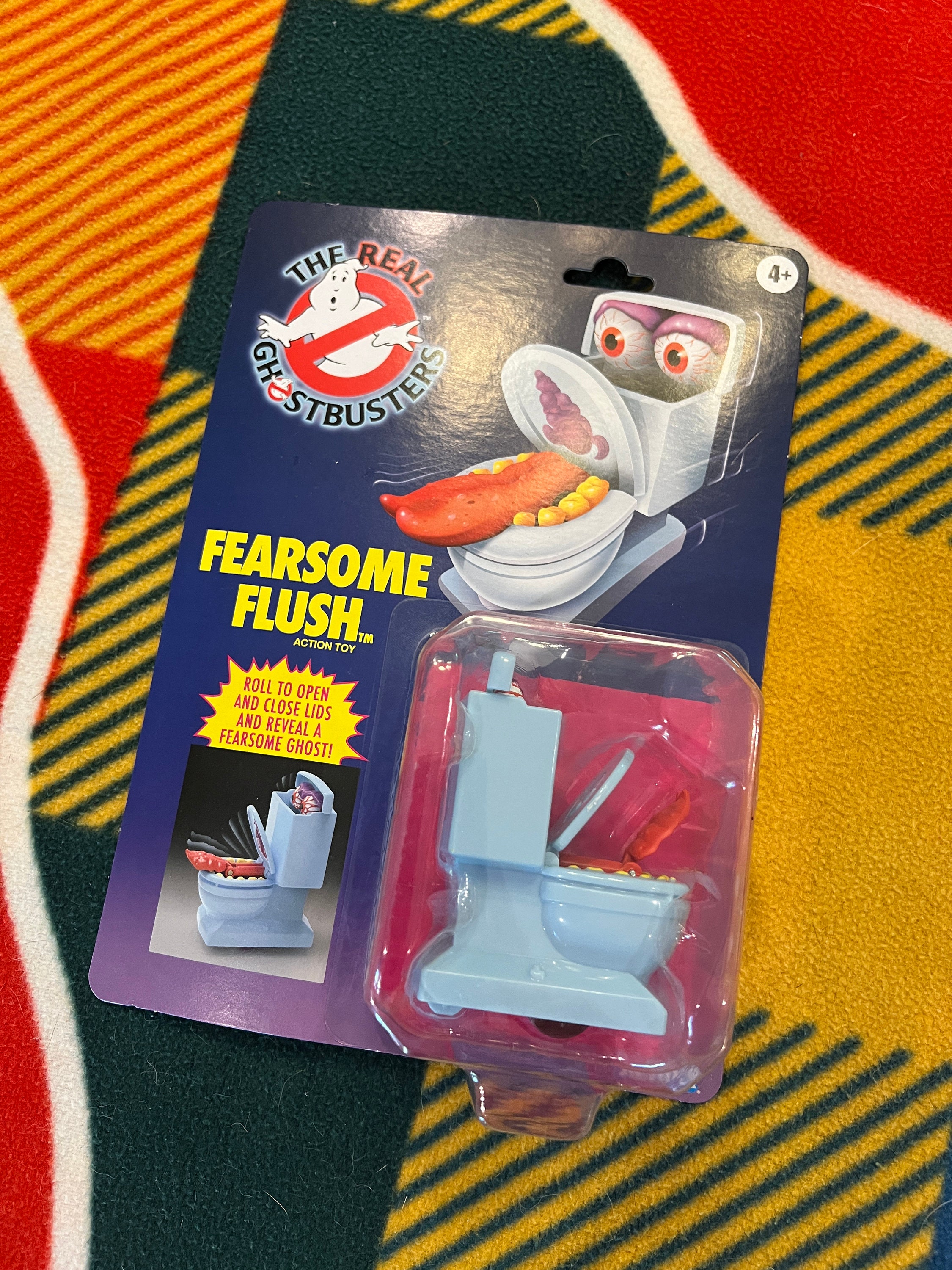 The Real Ghostbusters Fearsome Flush MOC Hasbro - Etsy
