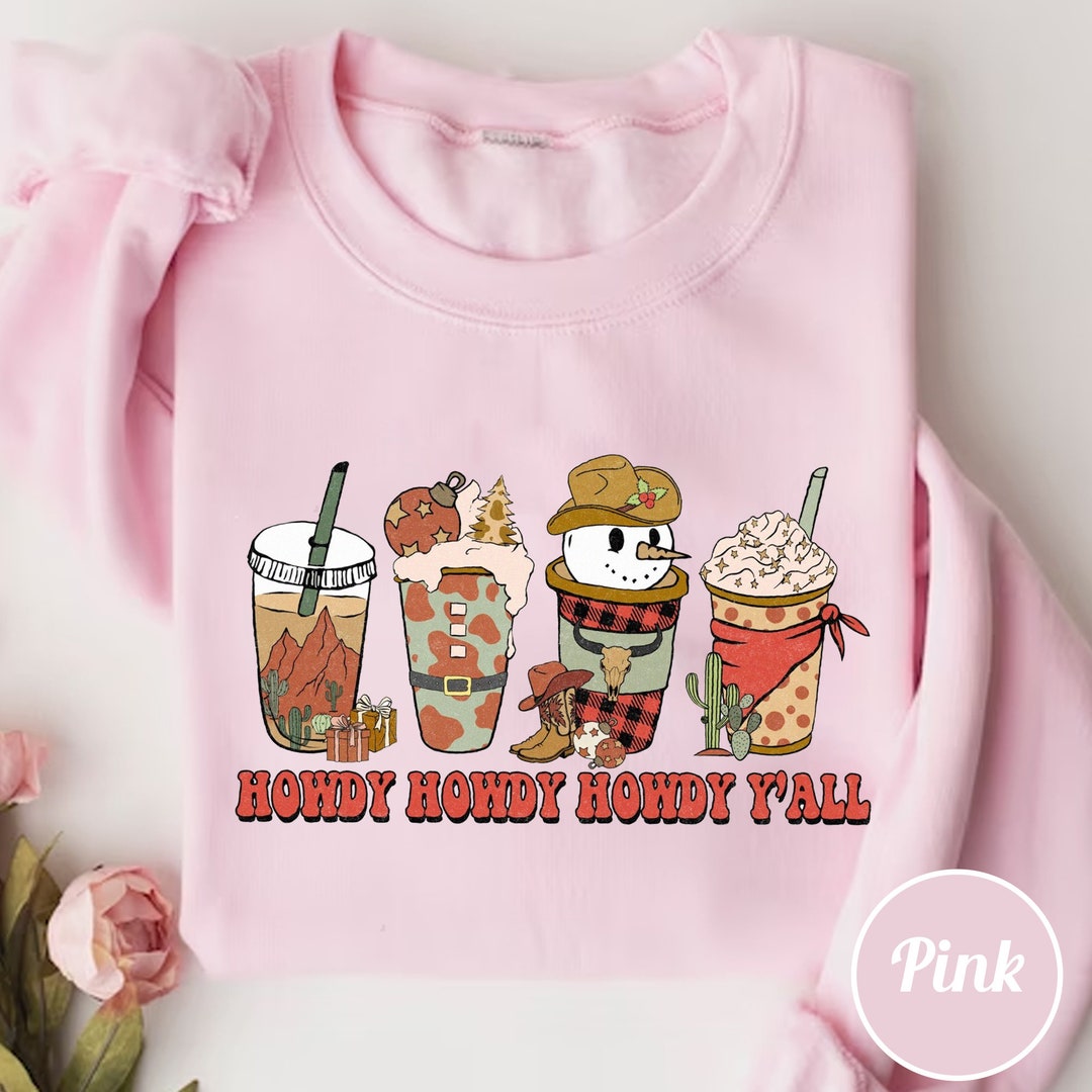 Howdy Howdy Howdy Y'all Pnghowdy Christmas Coffee Png - Etsy
