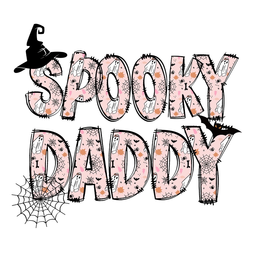 Vintage Halloween Spooky Daddy PNG SVG Retro Halloween SVG - Etsy México