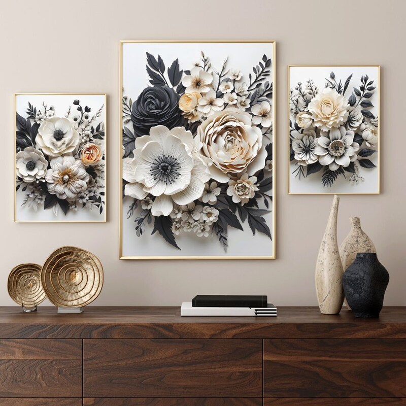 4 Piece Wall Art - Etsy