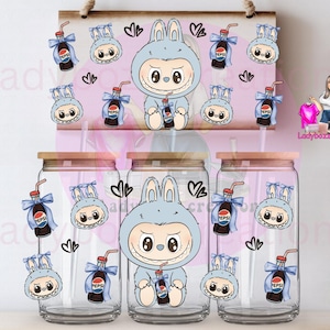 Labubu/soda/ Set of 3 Wraps Labubu Collection. - Etsy