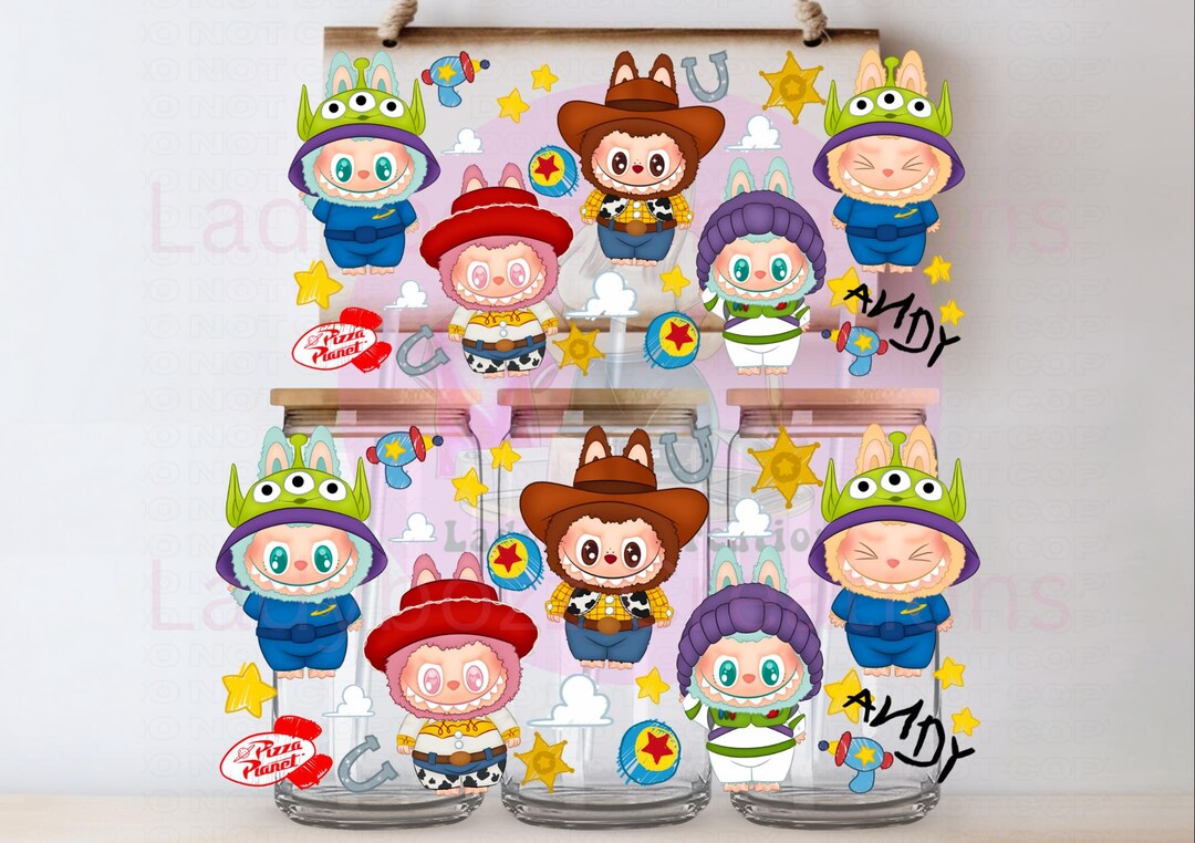 Labubu Set of 3 Wraps Labubu Collection. - Etsy