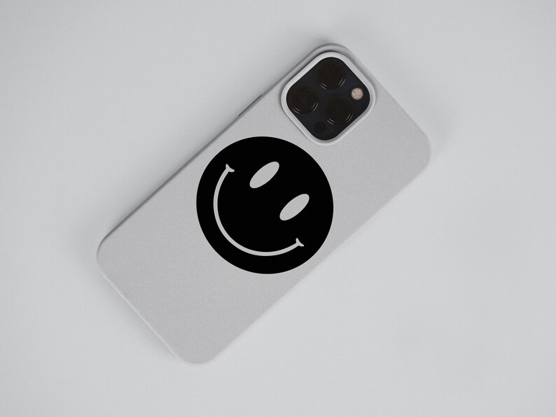 Smile Emoji Svg File Emoji Smiles Dxf File Smiley Vector - Etsy