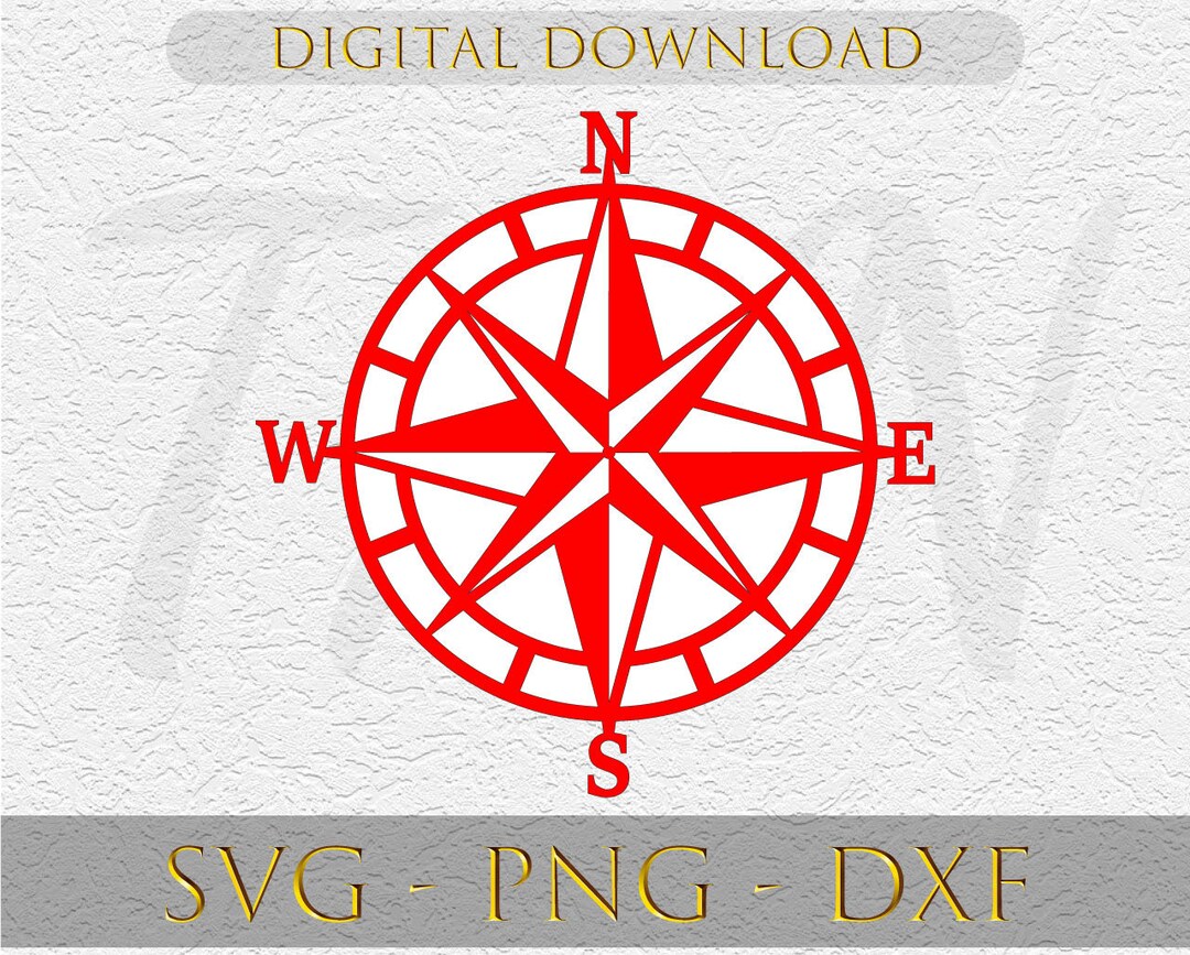 Compass SVG Mountain Compass Svg Camping Compass Svg Floral - Etsy