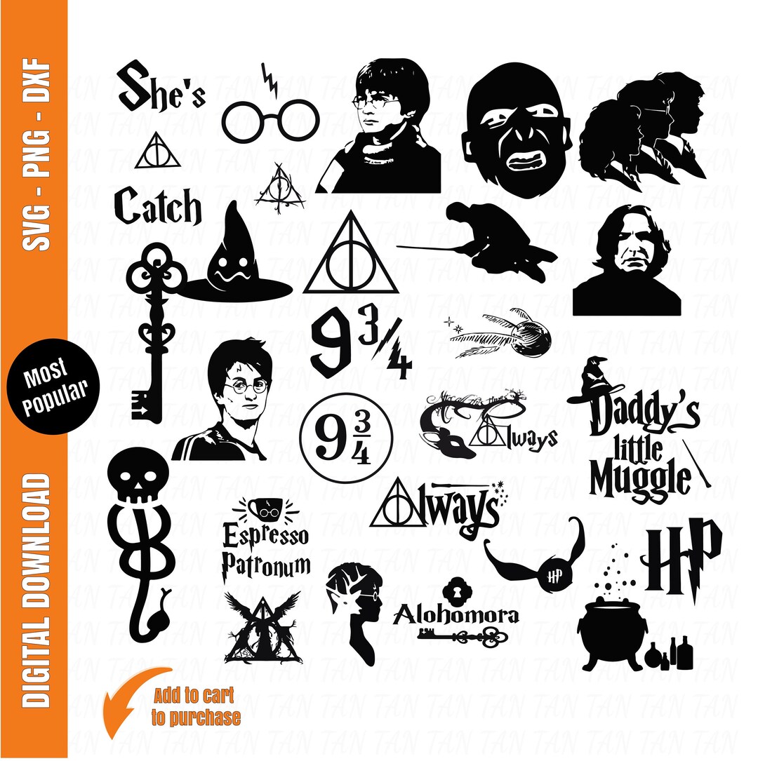 Magic Wand SVG HP Svg Pottery Svg Witch and Wizard Svg - Etsy