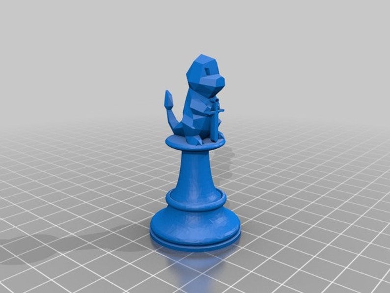 Low Poly Pokemon Chess Set - STL Chess Set Game - Etsy