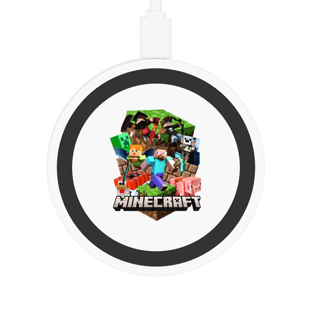 Minecraft Wireless Charging Pad 5 Watt for Game Fans Game Lovers - Etsy