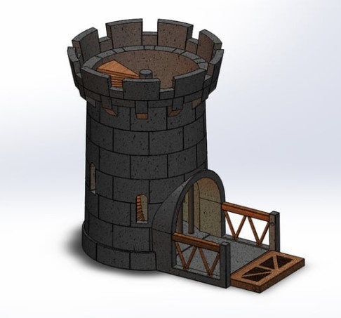 Dice Tower Variety Bundle STL 3D Print Files 7 Dice Towers - Etsy