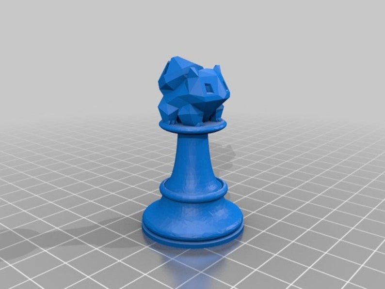 Low Poly Pokemon Chess Set - STL Chess Set Game - Etsy
