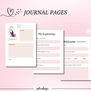 Pregnancy Planner Printable Pregnancy Journal Printable Pregnancy ...