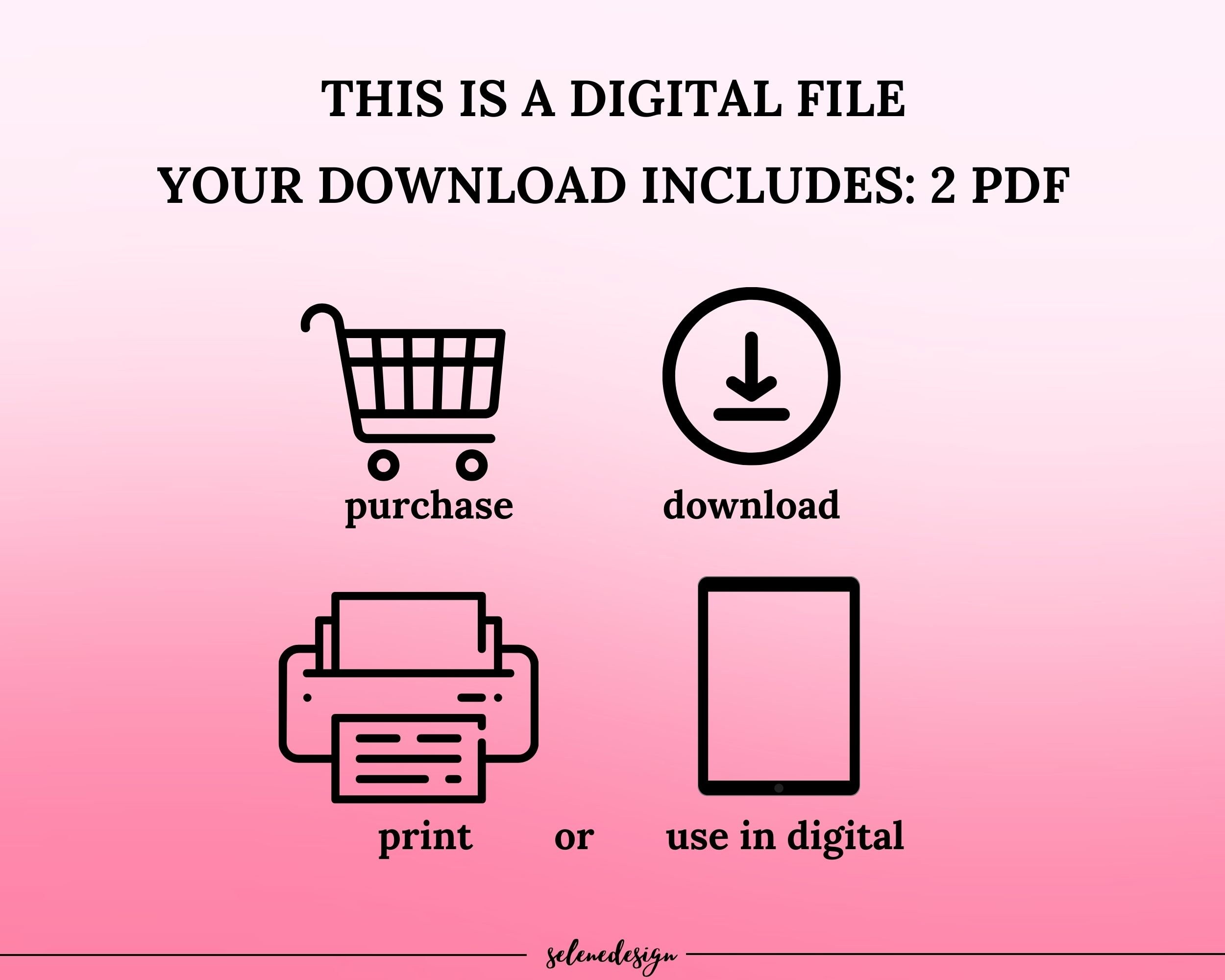 Content Planner Printable Social Media Planner Printable Content ...