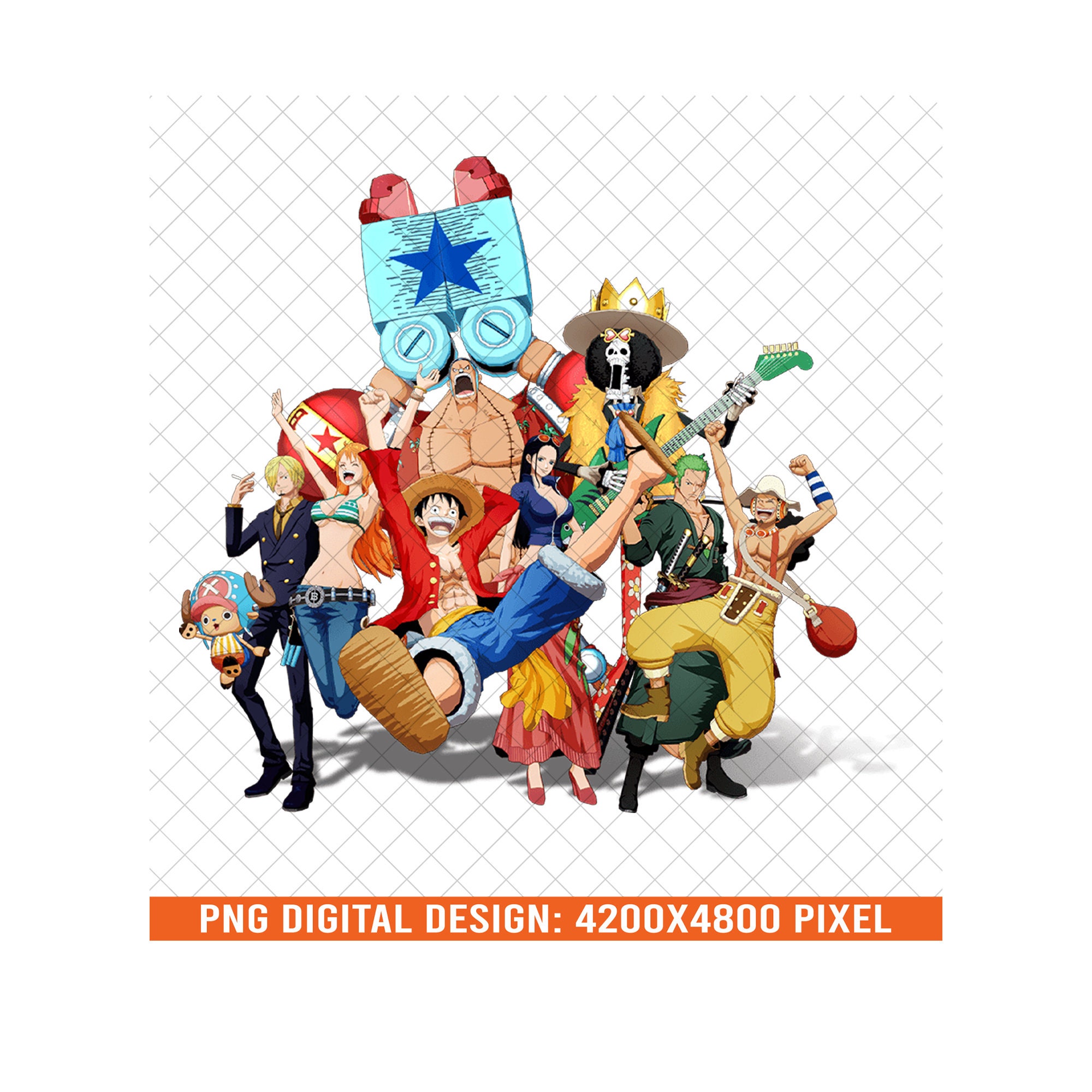 All Characters One Piece Png Luffy Png Zero Funny Anime Png - Etsy