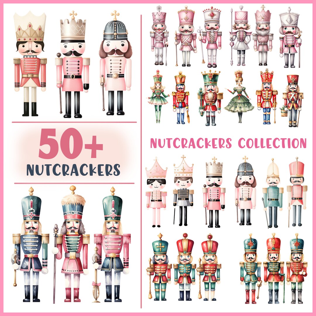 Nutcracker Christmas Png Bundle, Nutcracker Clipart, Christmas Clipart ...