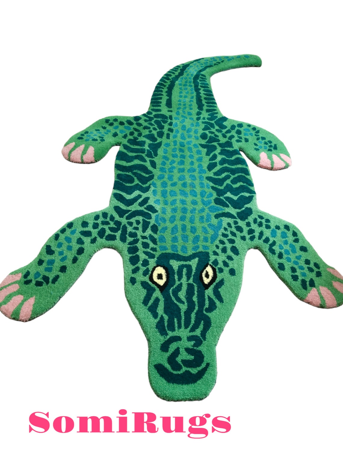 Crocodile Luxurious Rug 2x3 3x5 3x6 5x8 Hand Tufted Costom Rug Wool ...