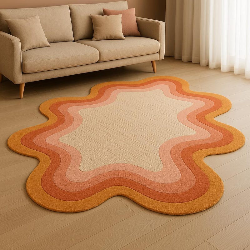 Blob Rug - Etsy