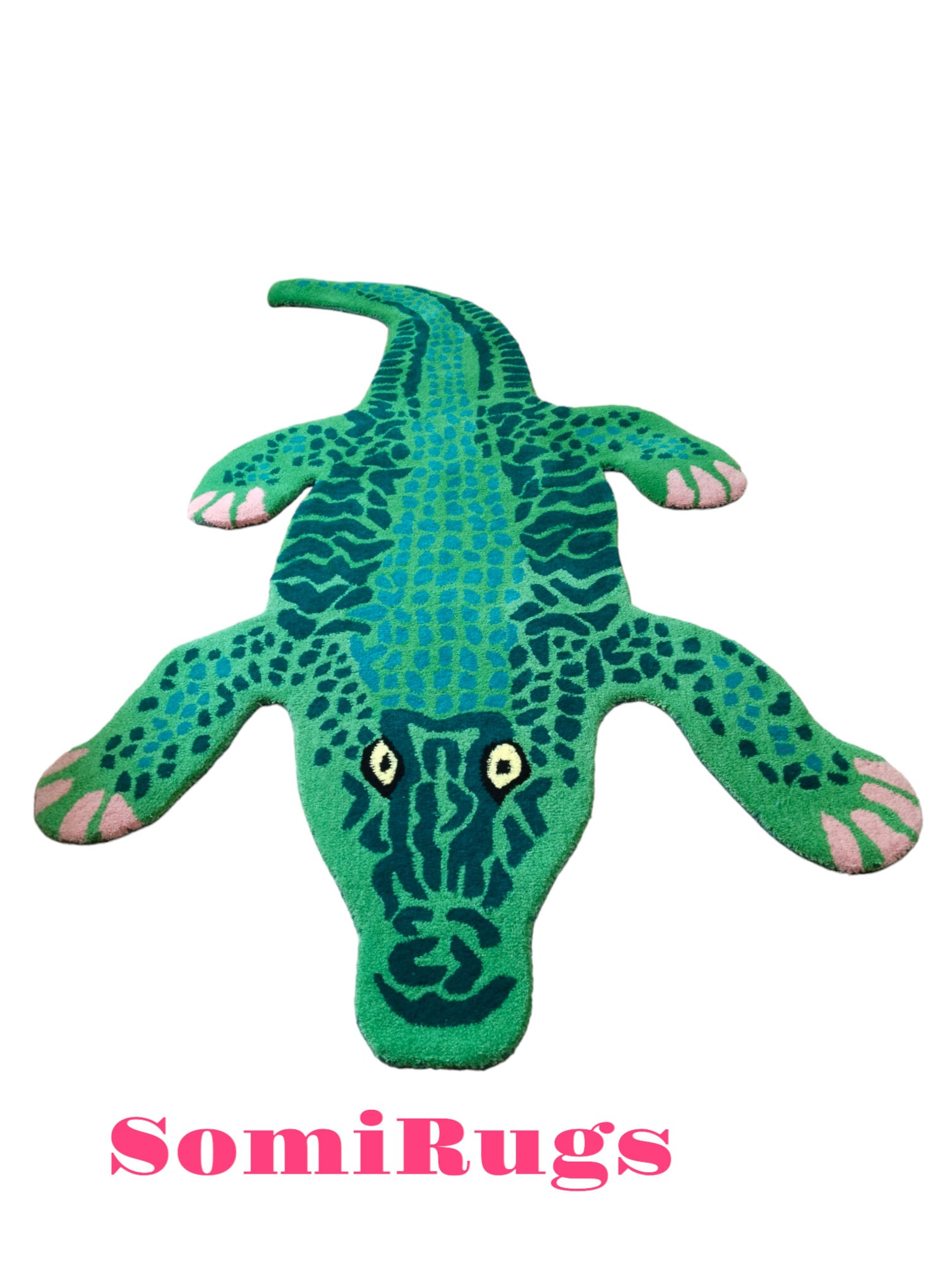 Crocodile Luxurious Rug 2x3 3x5 3x6 5x8 Hand Tufted Costom Rug Wool ...