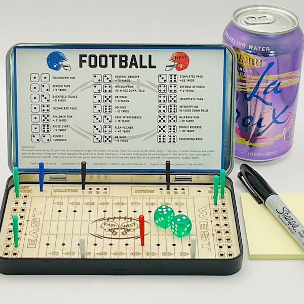 Dice Football Game - Etsy